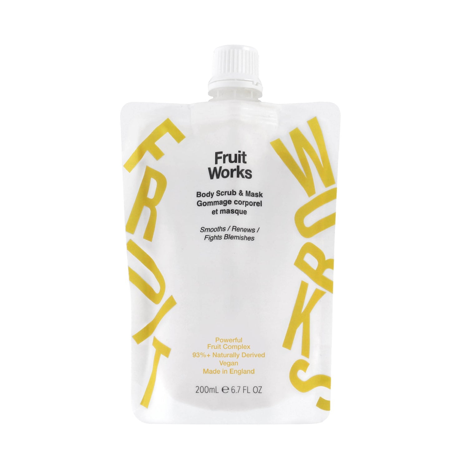 Body Scrub & Face Mask - Fruit Works Skin Care - Fruit Works