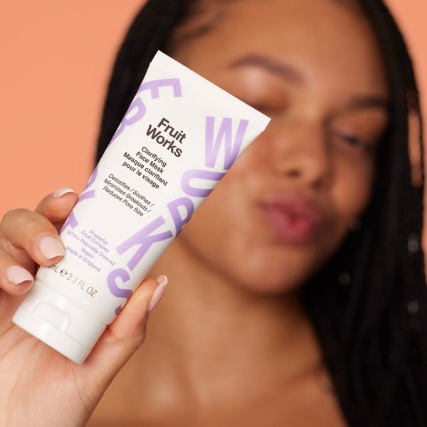 Fruit Works Clarifying Face Mask - Naturally Derived - Vegan ...