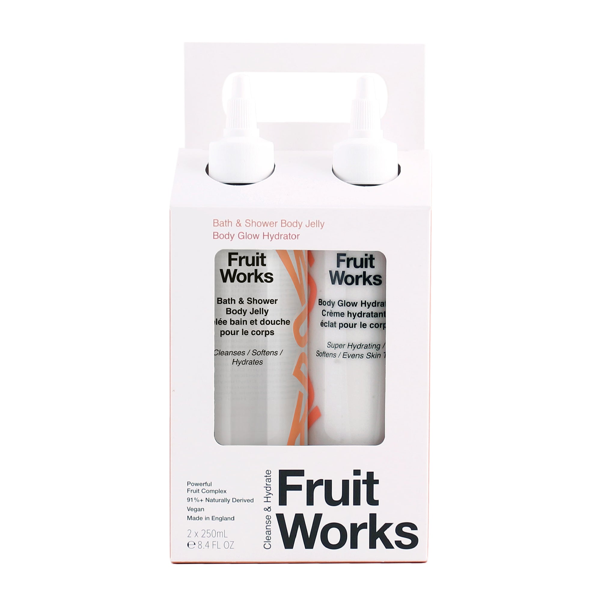 Fruit Works Cleanse & Hydrate Duo - Naturally Derived - Vegan ...