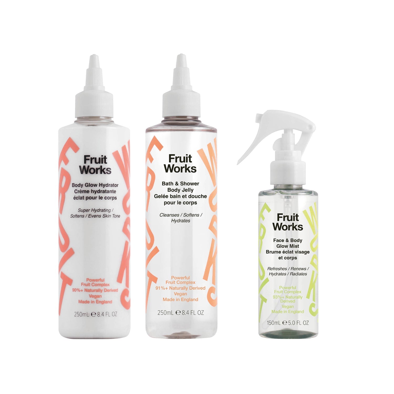 Fruit Works Daily Trio - Naturally Derived - Vegan - Dermatology ...