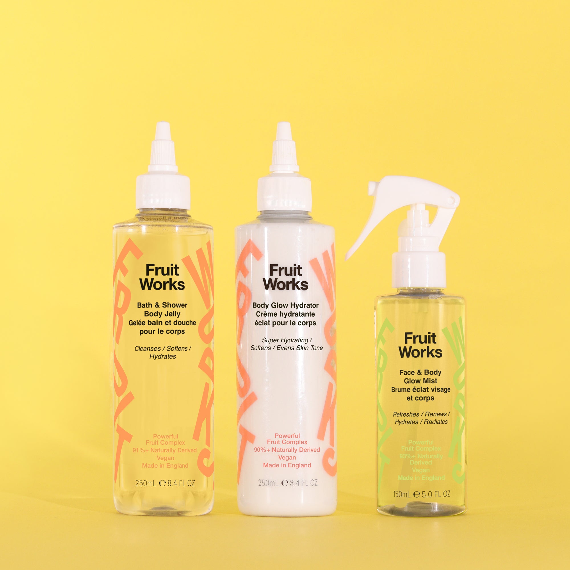 Fruit Works Daily Trio - Naturally Derived - Vegan - Dermatology ...