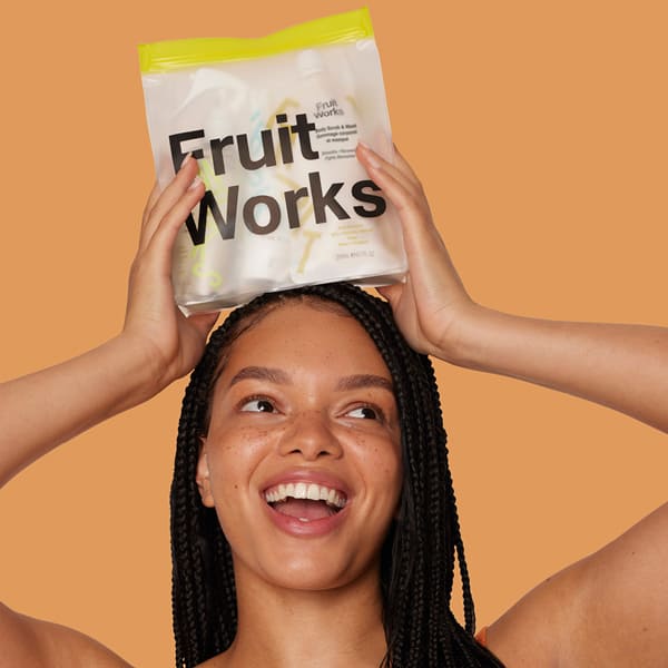 Fruit Works Glow Kit - Naturally Derived - Vegan - Dermatology Approved ...