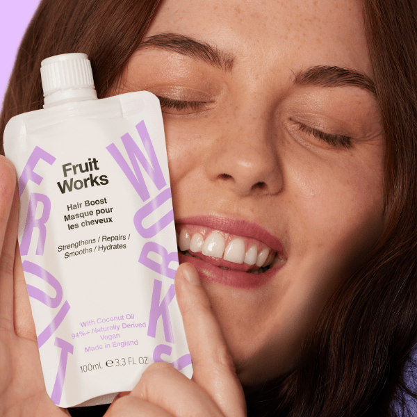 Fruit Works Hair Boost - Naturally Derived - Vegan - Dermatology ...